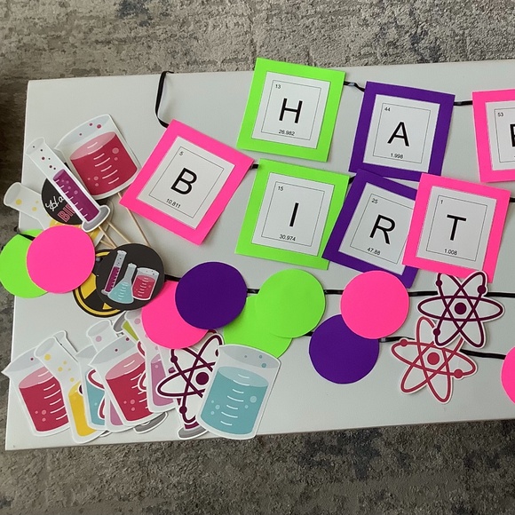 Party Supplies | Sciencechemistry Party Decorations Set | Poshmark